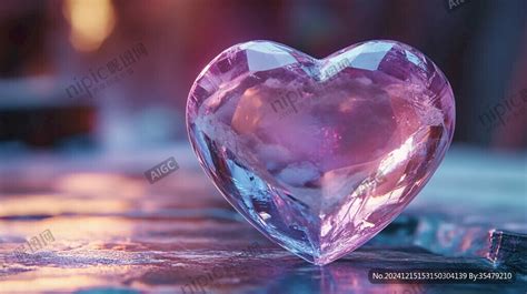 Ai创作图一颗玻璃心 水晶心形 水晶爱心 水晶心 心形水晶 晶莹剔透的心 水晶之恋 稳固爱情水晶 一片冰心 爱情水晶 爱的结晶 玻璃心艺术品 宝石心 玻璃爱心 晶之恋 昵图网