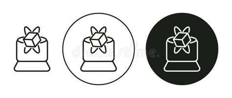 Simulator Simple Vector Symbol Icon Simulator Set In A Editable Stroke