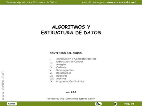 Pdf Sesion 01 Algoritmos Y Estructura De Datos Dokumen Tips