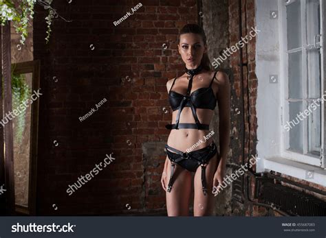 Belts Harness Girl Leather Sword Belt Stock Photo Shutterstock