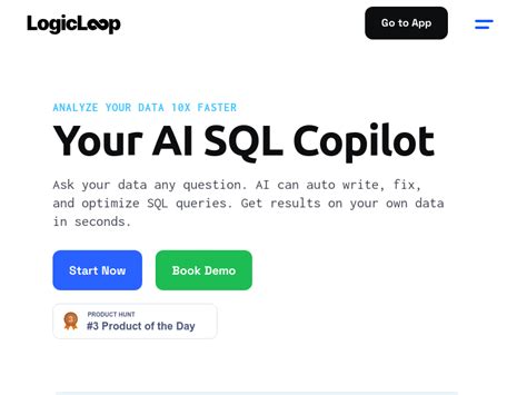 Logicloop Ai Sql Copilot 自动编写、建议、修复和优化sql查询