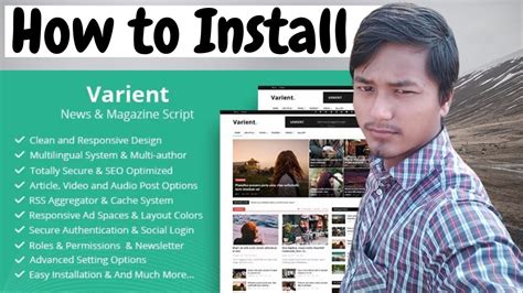 How To Install Varient News And Magazine Script Youtube