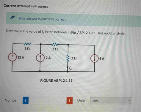 solved current attempt in progress your answer is partially