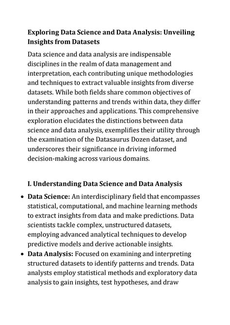 Solution Data Science And Data Analysis Studypool
