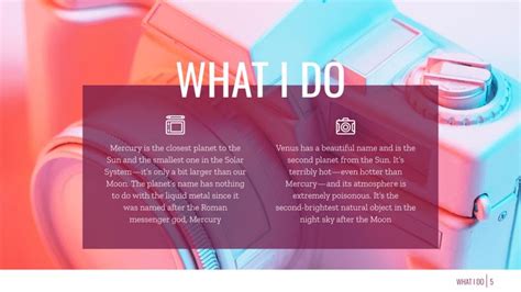 Designer Portfolio Google Slides And PowerPoint Template Powerpoint Templates Portfolio