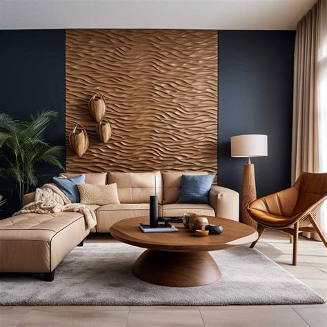 Brown Accent Wall Living Room Why Modern Wood Slat Accent Wall Is