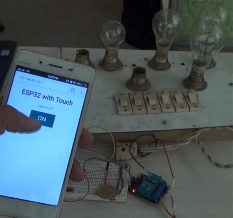 Iot And Touch Based Home Automation Full Iot Electronics Project
