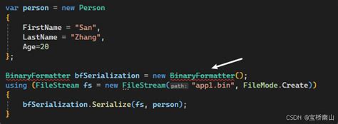 Net 9 Binaryformatter移除 Binaryformatter”已过时 Binaryformatter Serializatio Csdn博客