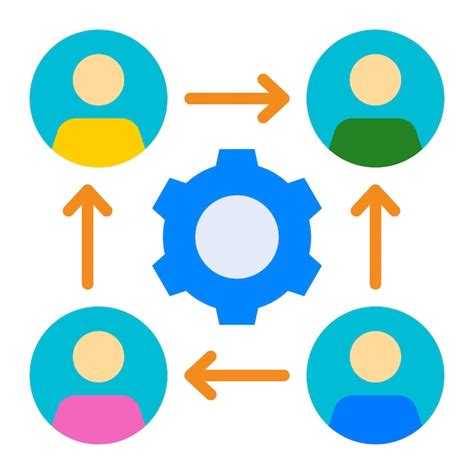 Premium Vector Workflow Icon