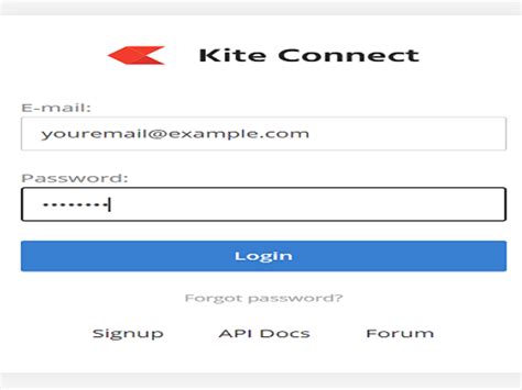 data extracted from zerodha kiteconnect api upwork