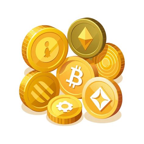 Cryptocurrency Vector Illustration Premium Ai Generated Vector