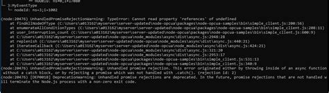 Simpleclientjs Typeerror Cannot Read Property References Of