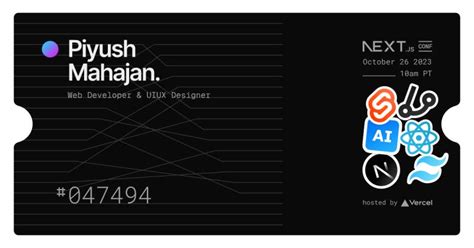 Piyush Mahajan On Linkedin Join Piyush Mahajan At Nextjs Conf