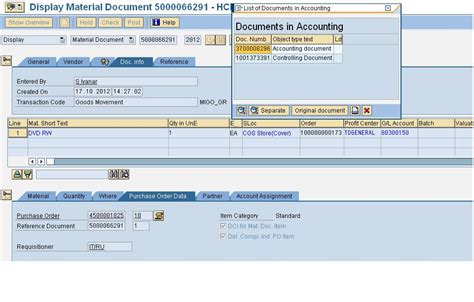 Po Qty Is 1 And Migo Allows For 2 Qty With Out Any T Sap Community
