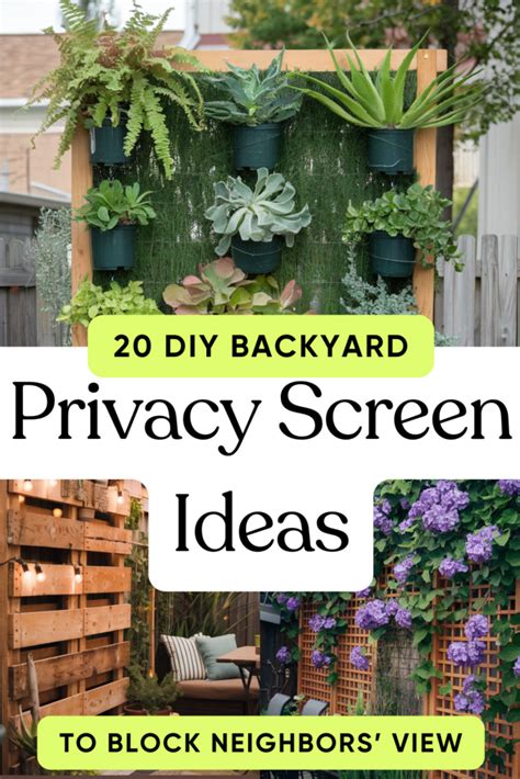 Patio Ideas To Block Neighbors