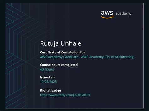 Rutuja Unhale On Linkedin Aws Certified Cloudarchitecting Techskills