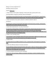 Andrew Lee WS14 Docx Biology 111 Lecture Assignment 14 1 Mendelian