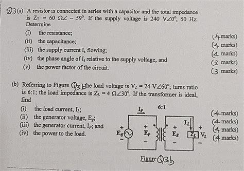 [solved] Q3 A A Resistor Is Connected In Series
