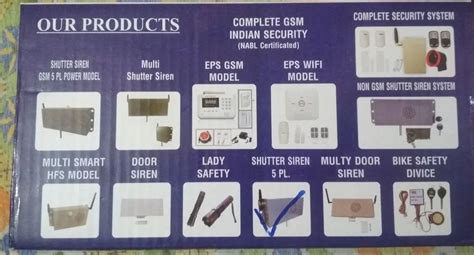 Gsm Shutter Security System 105 Db At ₹ 1200piece In Rewari Id 2852638400291