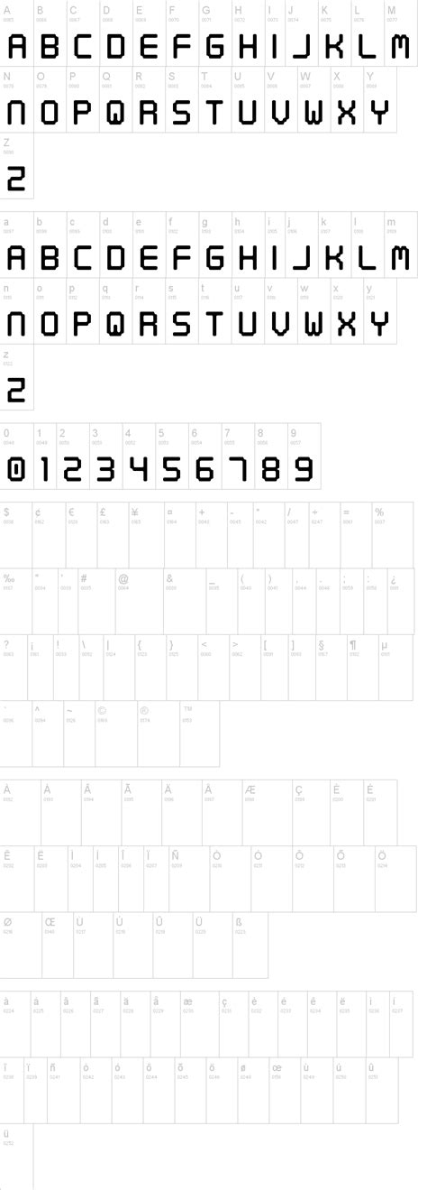 digital tech font