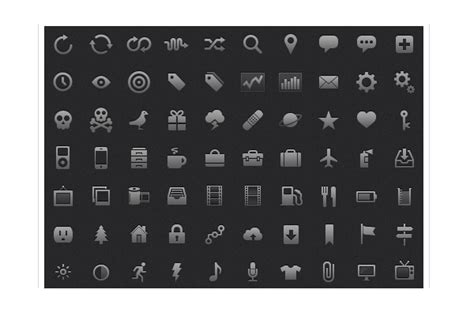 32 Elegant And Minimalist Icon Packs Psdfan