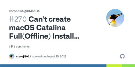 Cant Create Macos Catalina Fulloffline Install Media · Issue 270