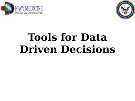 ppt tools for data driven decisions dokumen tips