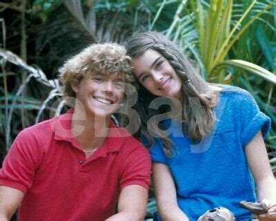 BROOKE SHIELDS CHRISTOPHER Atkins The Blue Lagoon PHOTO HQ X Inches PicClick UK