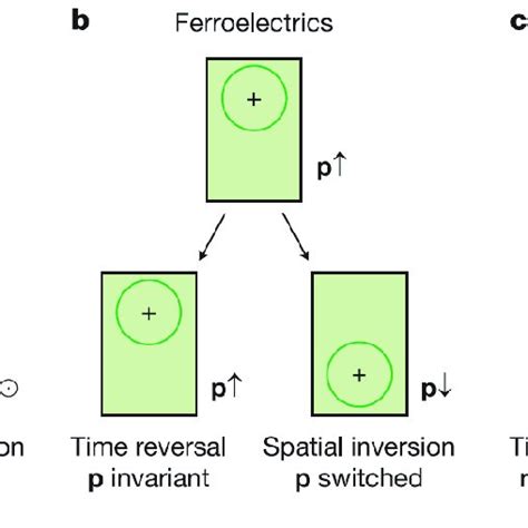 2 Time Reversal And Spatial Inversion Symmetry In Ferroics Eer06 Download Scientific Diagram