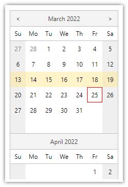 DayPilot Navigator Class DayPilot Pro JavaScript API Reference