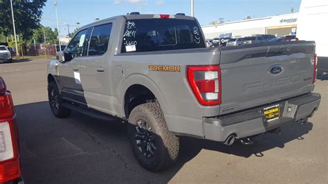 Lead Foot Gray 2021 F 150 Tremor On Dealer Lot W Pics F150gen14