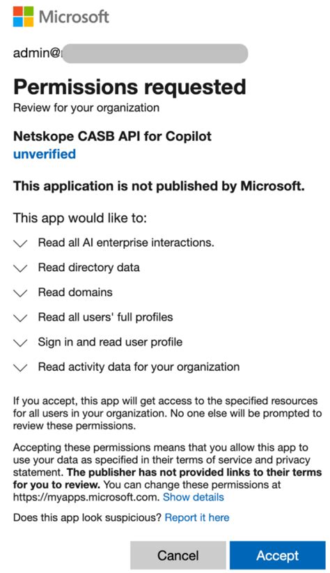 Configure Microsoft Copilot For The Next Generation Api Data Protection Netskope Knowledge Portal