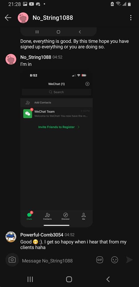 Proof 21 Wechat Verification The Verification Is Instant And