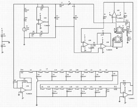 Schematic Circuit Of Fifth Order Non Autonomous Time Delayed Memristor