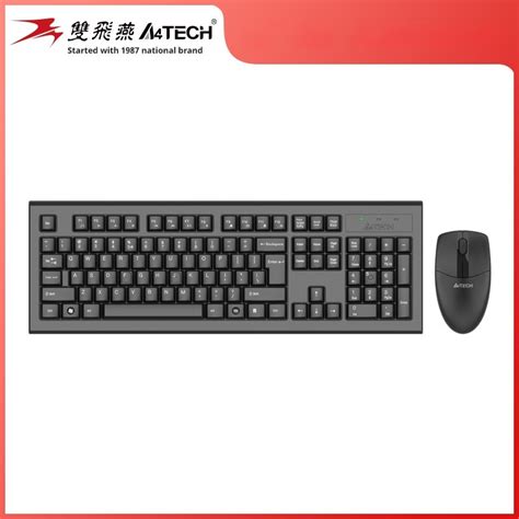 A4tech 3100n 24g Wireless Keyboard Mouse Combos Usb Interface Office