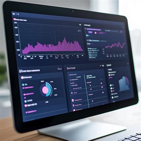 Snapshot Of An Seo Dashboard Showing Key Performance Indicators Kpis Premium Ai Generated Image