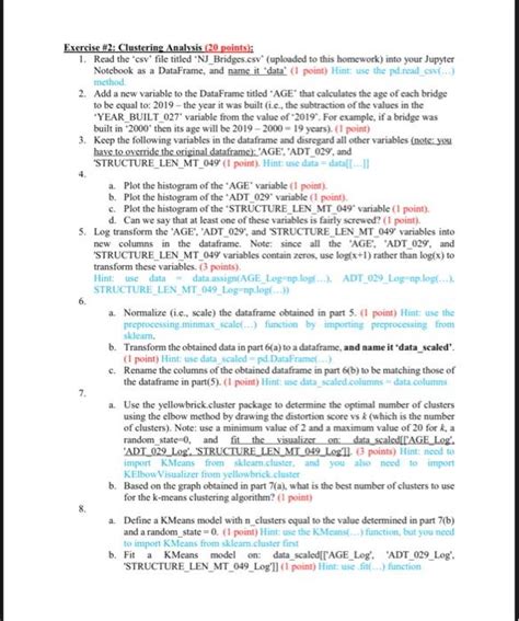 Solved Exercise Clustering Analysis Points Chegg