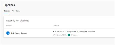 Xrdbms Database Continuous Integration With Flyway Azure Devops And