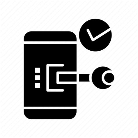 Key Lock Mobile Open Phone Security Icon