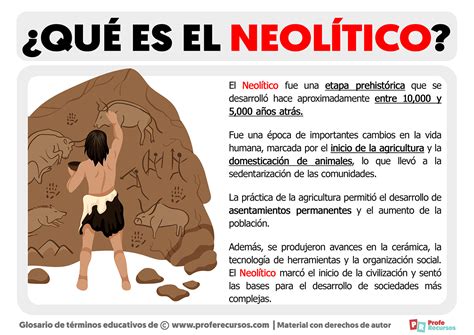 Qu Es El Neol Tico Definici N De Neol Tico