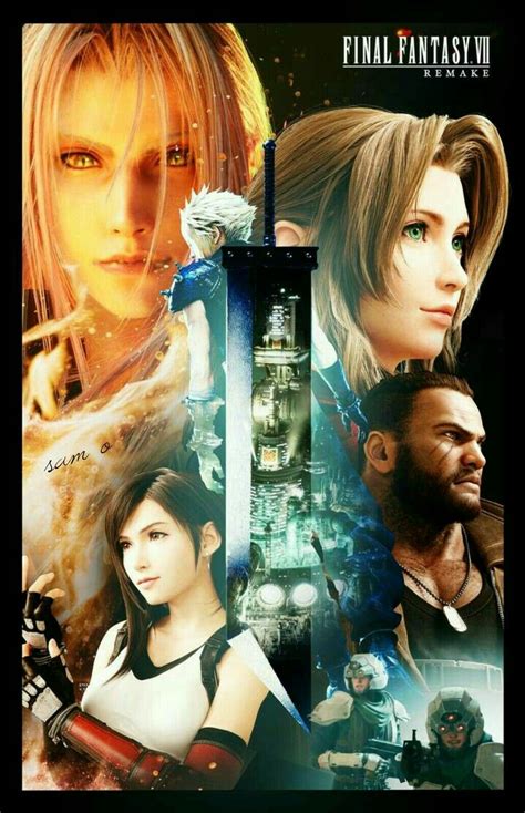 Final Fantasy 7 Remake Poster Hd