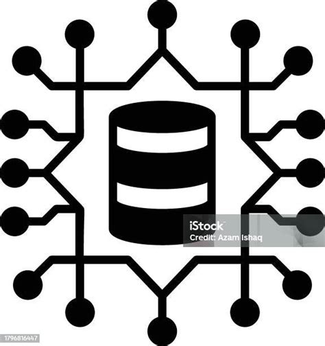 기계 학습 데이터베이스 개념 Mldb 벡터 아이콘 디자인 예측 모델링 또는 적응 제어 기호 인공 지능 기호 신경 회로 스톡 일러스트 0명에 대한 스톡 벡터 아트 및 기타