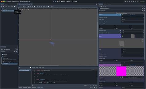 Multimeshinstance2d With A Shader And A Texture Shaders Godot Forum