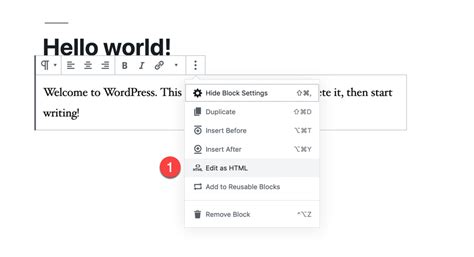 Using The Code Editor In Wordpress