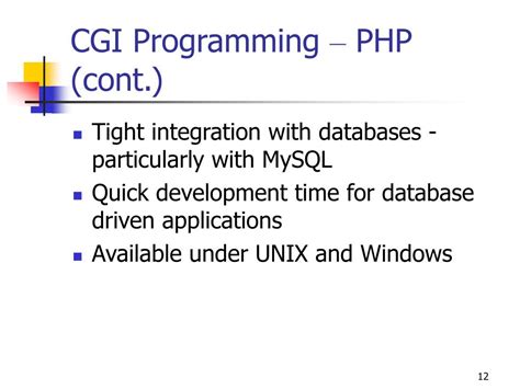 Ppt Dynamic Web Programming Powerpoint Presentation Free Download