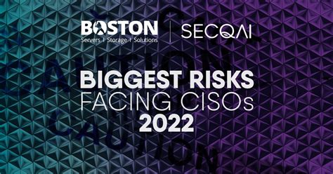 The Biggest Risks Facing Cisos Today