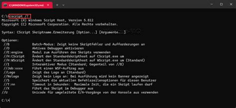 Windows Script Host Windows Faq