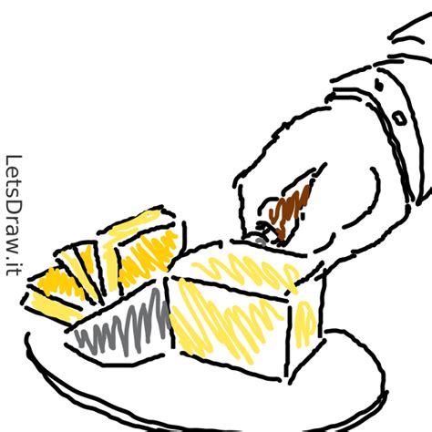 How To Draw Butter 4oyjtyajn Png LetsDrawIt