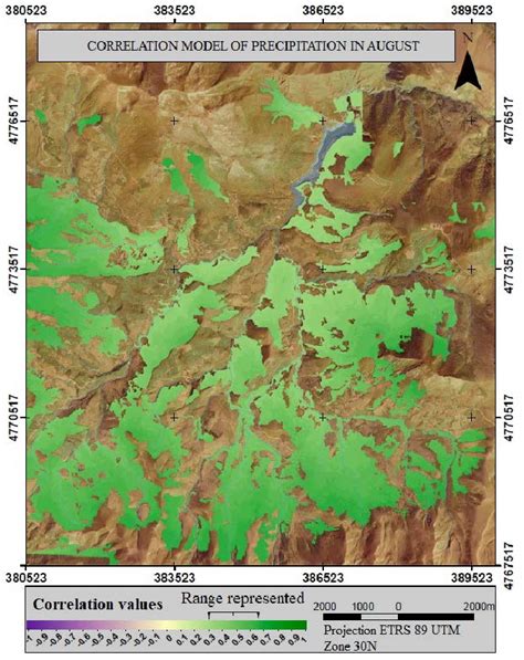 Cartographic Models Of Correlation Of Climatic Response To Significant Download Scientific
