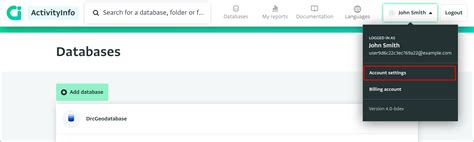 Deleting A Database Activityinfo Information Management Software For Mande Reporting And Case